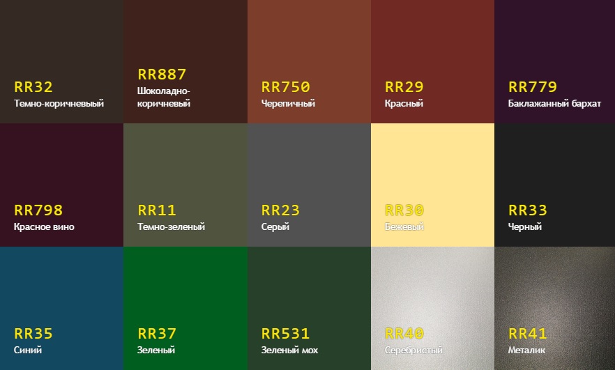 МЕТАЛЛОЧЕРЕПИЦА РУУККИ ЦЕНЫ! ВСЕ ЦВЕТА, КИЕВ, ЕСТЬ ЗЕЛЕНЫЙ RR 11 ...